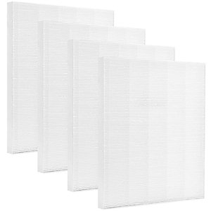 Yiemoge True HEPA Replacement Filter Compatible with Winix C545 Air Purifier, Winix Model C545 P150 B151 113050 Filter S, Part Number 1712-0096-00 (4 HEPA Filters)