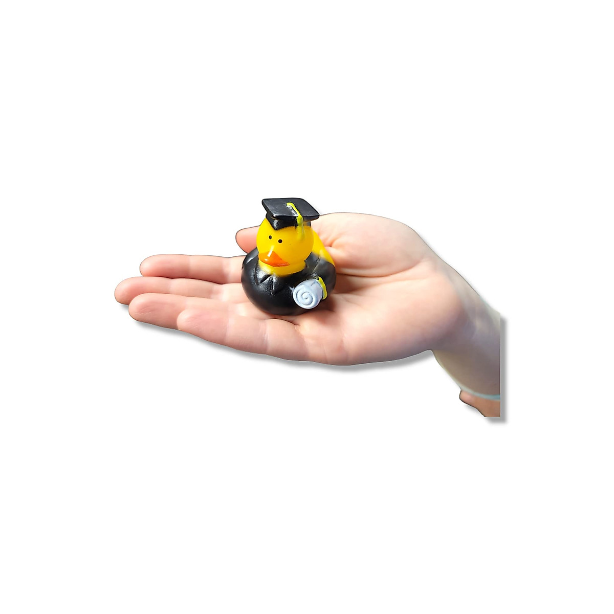 Cool Holiday Rubber Ducks (2") Standard Size. (12 Pack) Cute Duck Bath Tub Pool Toys. (Graduation Rubber Ducks)