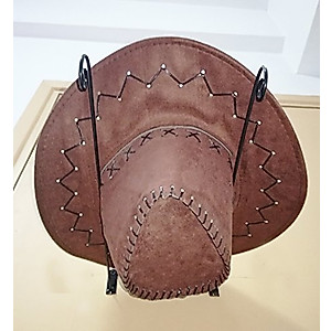 Queens DIY Steel Cowboy Hat Rack Cowboy Hat Holder Coyboy Hat Organizer (5)