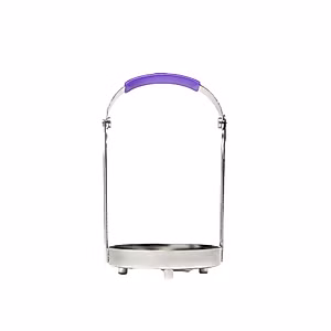 Ardent Nova Single Lifter Cooling Rack - 100% Stainless Steel, Food-Safe, Rust-Resistant Single-Tier Rack for Cooling with 45 ° Rotating Handle