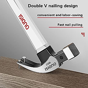 OUDISI Claw Hammer, Frame Hammer With Magnetic Nail Remover is Forged From High Carbon Steel, Rust-Resistant, Impact-Resistant, High-Hardness Hammer TX-A1