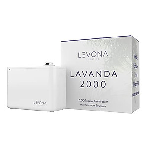 Levona Scent Lavanda: 6000 SQFT HVAC Diffuser Waterless Diffuser Scent Air Machine for Office, Hotel & Home Scent Diffuser - Fragrance HVAC Scent Diffuser + Remote Control App (Scent Sold Separately)