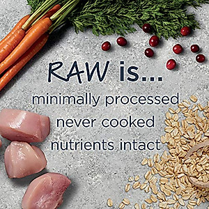 Instinct Raw Boost Whole Grain Dry Dog Food, Natural Real Chicken & Brown Rice Recipe Kibble with Omegas + Freeze Dried Raw Dog Food, 20 lb. Bag