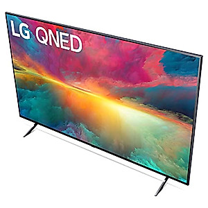LG QNED75 Series 55-Inch Class QNED Mini-LED Smart TV 55QNED75URA, 2023 - AI-Powered 4K TV, Alexa Built-in, Black