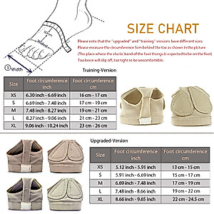 DANCEYOU Foot Thongs Professional Lyrical Paws Pads Ballet Belly Contemporary Dance Wear 5 Sizes for Kids Women and Men 1 Pairs, M