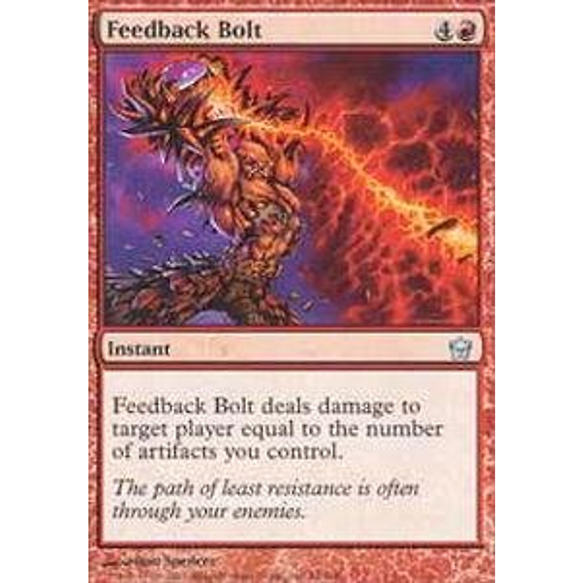 Magic: the Gathering - Feedback Bolt - Fifth Dawn