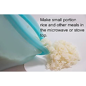 All- Purpose Reusable Silicone Ziplock Bag | Stand-Up: Small, Medium, Large | Space Saver | Travel Essentials, Make-up | Meal Prep | Storage | BPA free | Latex free| PVC free (Set of 4)