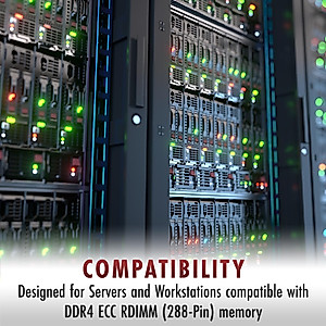 A-Tech 32GB RAM Replacement for Cisco UCS-MR-1X322RV-A | DDR4 2400MHz PC4-19200 ECC RDIMM 2Rx4 1.2V 288-Pin Registered DIMM Memory Module