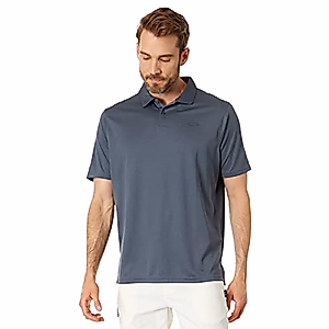 Oakley Men's Icon Tn Protect Rc Polo, 0gray, XXL