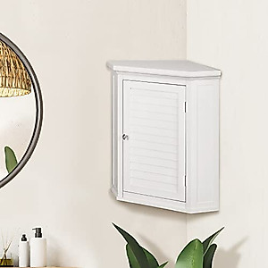 Teamson Home Glancy Detachable Bathroom Cabinet, White