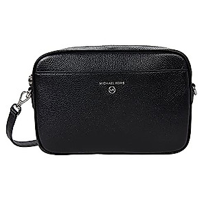 Michael Kors Jet Set Charm Large East/West Camera Crossbody Black One Size