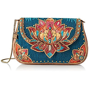 Mary Frances Women Lotus Shoulder Bag, Multi, One Size US