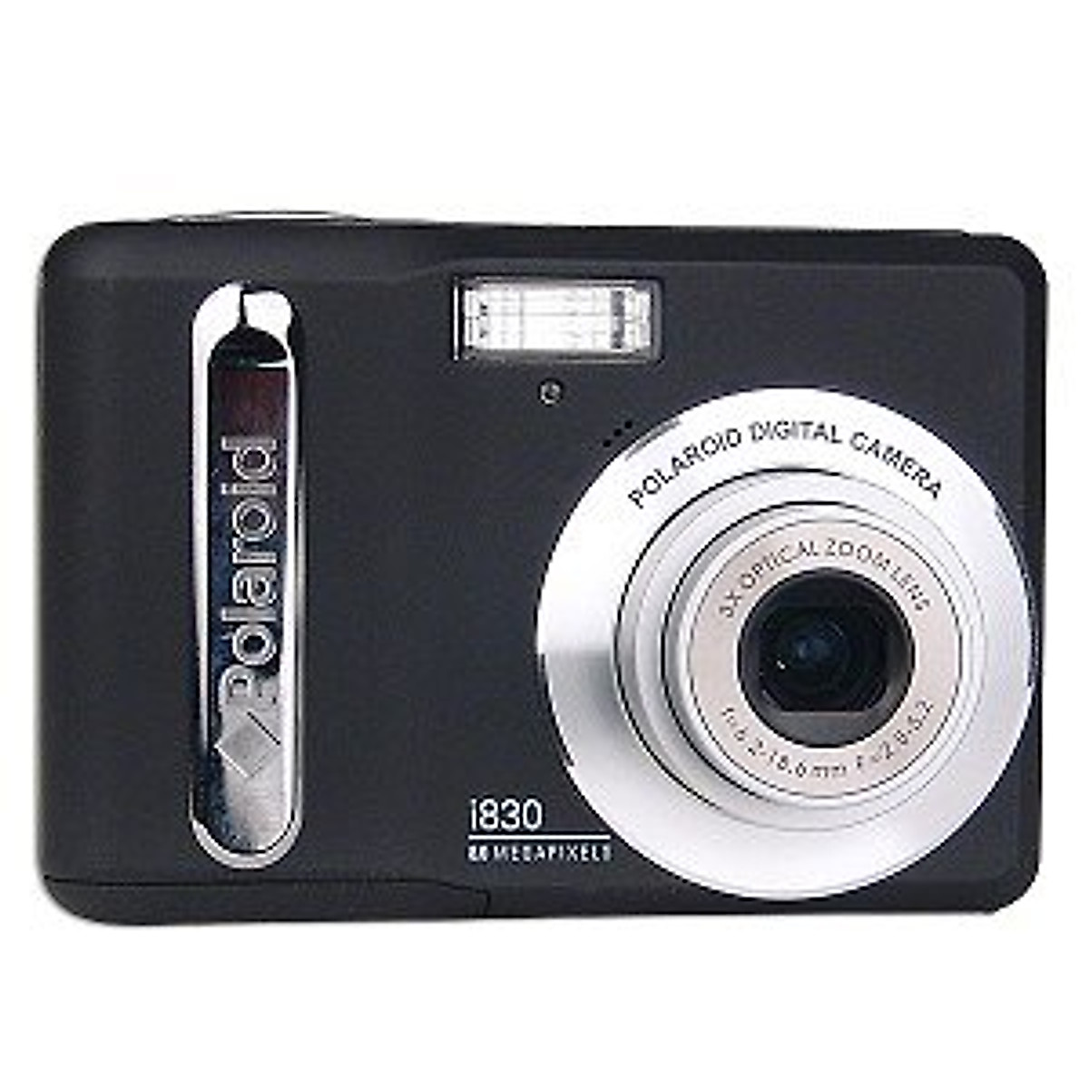 Polaroid i830 8MP 3X Optical/4x Digital Zoom Camera (Black)