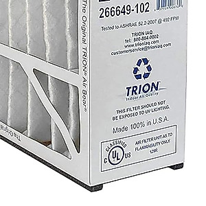 Trion 266649-102 Air Bear 20 x 25 x 5 Inch MERV 13 High Performance Air Purifier Filter Replacement Pack for Air Bear Air Cleaner Purification Systems