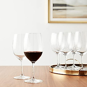 Riedel VINUM Bordeaux/Merlot/Cabernet Wine Glasses, Pay for 6 get 8 ,21.52 ounce