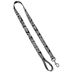 Moose Pet Wear Deluxe Dog Leash - Patterned Heavy Duty Pet Leashes, Made in The USA – 1 Inch x 4 Feet, Northwest Totem