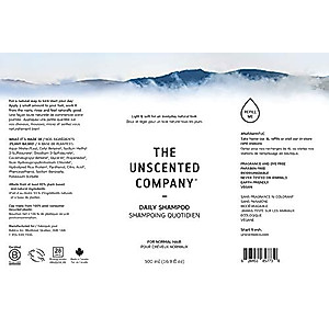 The Unscented Company Daily Shampoo, 500 ML