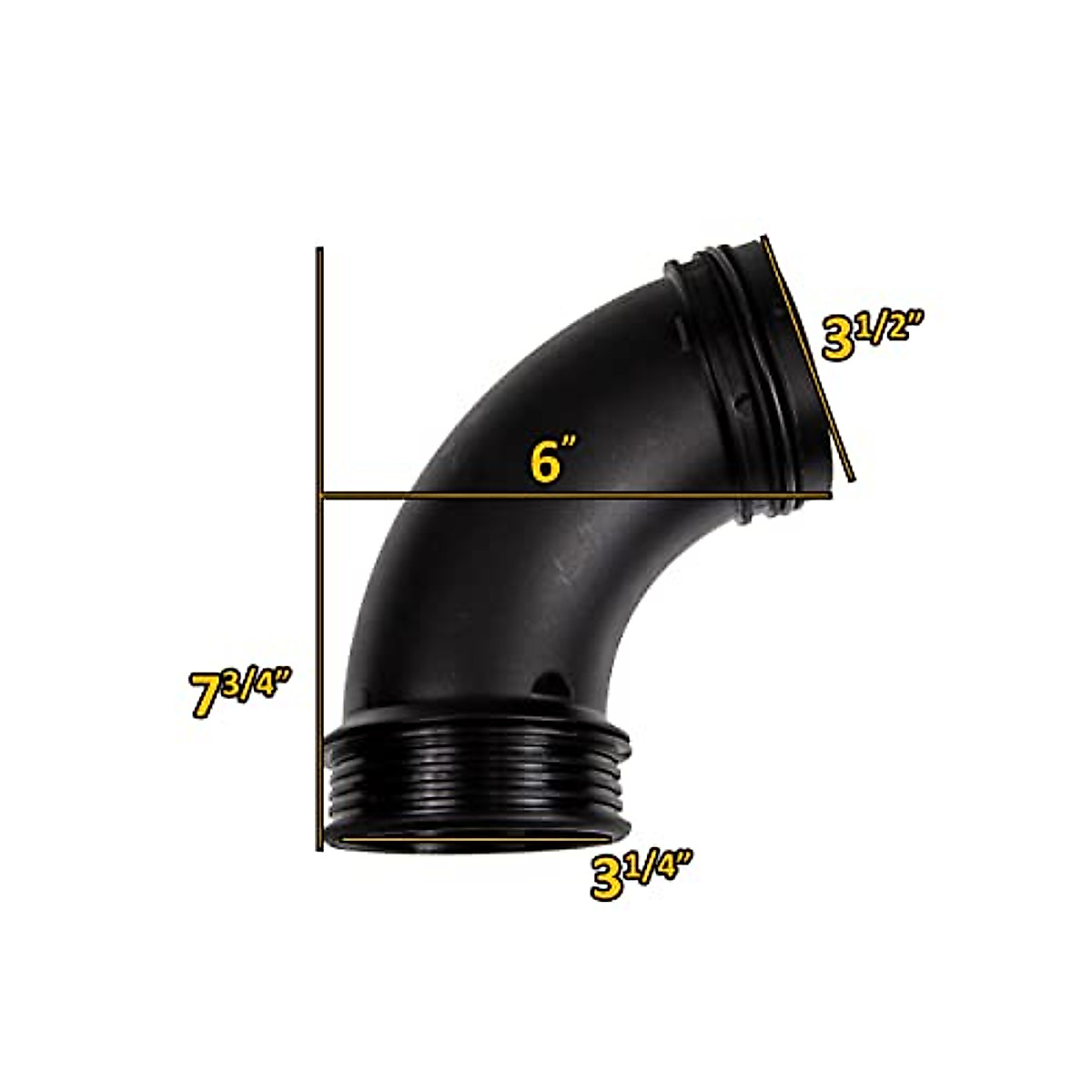 WILDFLOWER Tools 4282 700 6900 Blower Hose Elbow for BR 430, 500, 550, 600