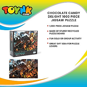 Cryptid Confluence and Monster Legends 1000 Piece Jigsaw Puzzle Toy | Fun Quarantine Gifts | Brain Teaser for Family Game Night