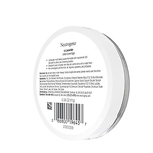 Neutrogena Clear Coverage Color Correcting Powder Makeup Compact, Mattifying CC Powder with Niacinamide & Green & Yellow Powders to Even Tone, Brighten, & Control Shine, Oil-Free, 0.38 oz