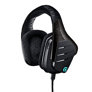 Logitech G633 Artemis Spectrum – RGB 7.1 Dolby and DTS Headphone Surround Sound Gaming Headset – PC, PS4, Xbox One, Switch, and Mobile Compatible – Exceptional Audio Performance – Black