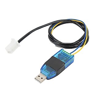 Programmable USB Cable, Electric Bike Programmable USB Data Cable Baud Rate 115200 Fit for VOTOL Controller EM 150/2 200/2