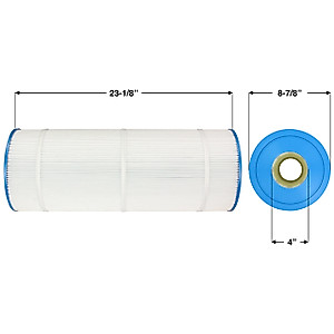 Pureline Pool Replacement Cartridge Filter, 100 Sq Ft, PL0126, Compatible with Jandy CS100