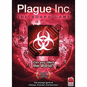 Plague Inc. Board Game (Base Game) | Strategy Board Game for Adults and Teens | Fun Game for Game Night | Ages 14 and up | 1-4 Players | Average Playtime 60-90 Minutes | Made by Ndemic