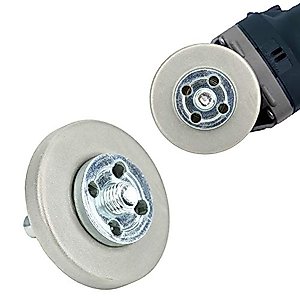 Leftwei Grinding Wheel, 5.6cm Diameter Grinding Disc Multifunctional Grinding Stone Grinding Sharpening Stone, High Speeds High Hardness for Home Use Planing Tool Drill Scissor Kitchen(800 mesh)