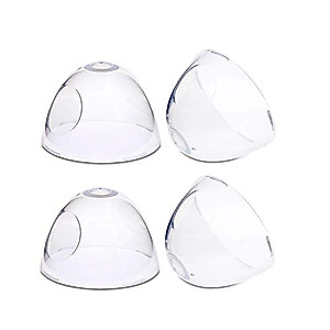 ROMIRUS Feeding Bottle Caps Replacement for Comotomo Baby Bottles, 5 Ounce and 8 Ounce (4 Pack)