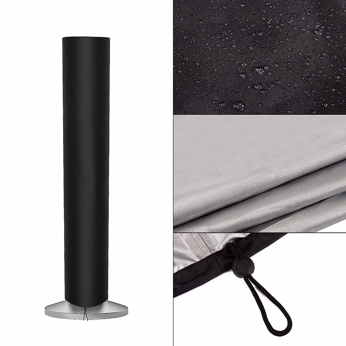 Tower Fan Cover,Fan Cover For Bedroom Home Room Office,Oscillating Fan Cover,Heavy Duty Standing Cooling Floor Fan Cover,Stand Up Floor Fans Cover,Waterproof Electric Stand Fan Cover.Cover Only.