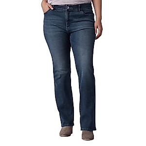Lee Flex Motion Regular Fit Bootcut Jean, Renegade, 22 Plus