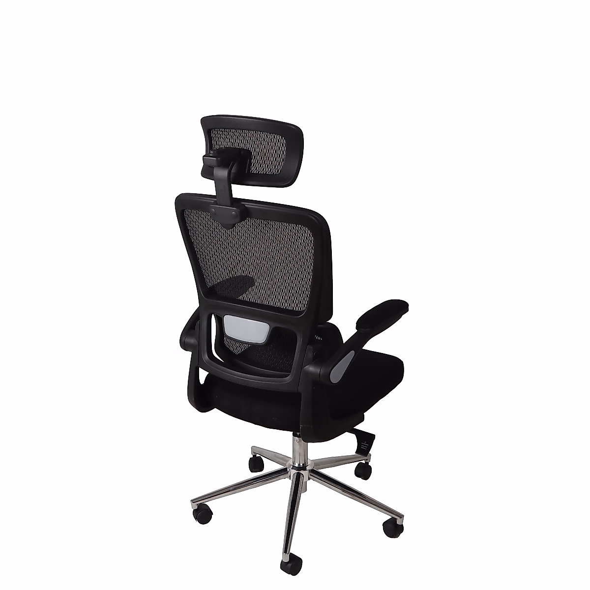Daesar Mesh Ergonomic Office Chair High Back Desk Chair High Adjustable Headrest with Flip Up Arms, Tilt Function, Lumbar Support Swivel Computer Chair Task Chair, Executive Chair, Black