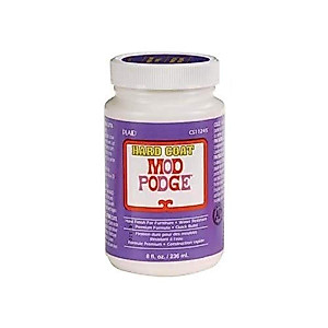 Mod Podge Hard Coat for Furniture, 8-Ounce (CS11245), 8 Fl Oz (Pack of 1), Clear