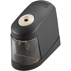 Bostitch Battery Desktop Pencil Sharpener, Black (02697)