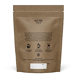 Real Good Coffee Company - Whole Bean Coffee - Organic Single Origin: Guatemala Medium Roast Coffee Beans - 2 Pound Bag - 100% Whole Arabica Beans - Grind at Home, Brew How You Like