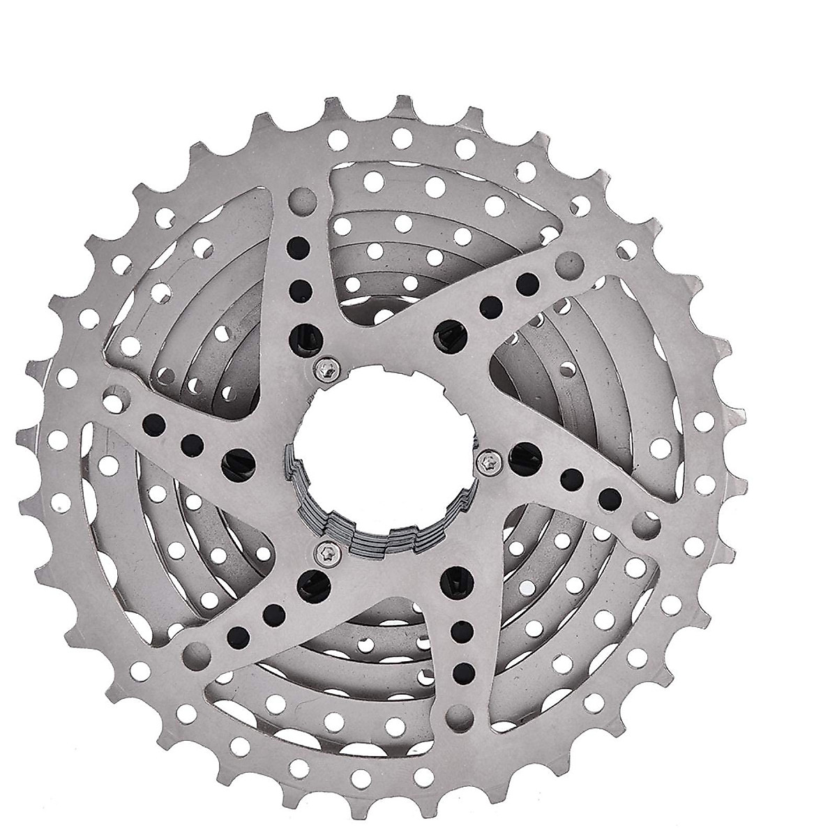 Bike Freewheel Set Steel 8 Speed 11 32T Cassette Replacement Accessory for Mountain Bikes
