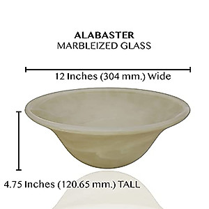 Royal Floor Lamp With Bronze Finish And Amber Alabaster Glass Shade -Looking for Floor Lamp For Bedroom, Standing Lamp or Floor Lamps For Living Room This is a Great Choice ( Bronze Floor Lamp )