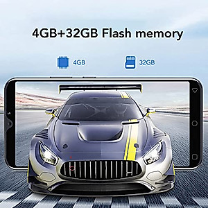 VINGVO S23+ 5.0 Inch Smartphone, 3 in 1 Navigation System Dual Card Dual Standby 4GB RAM 32GB ROM 3G for Daily Life (US Plug)