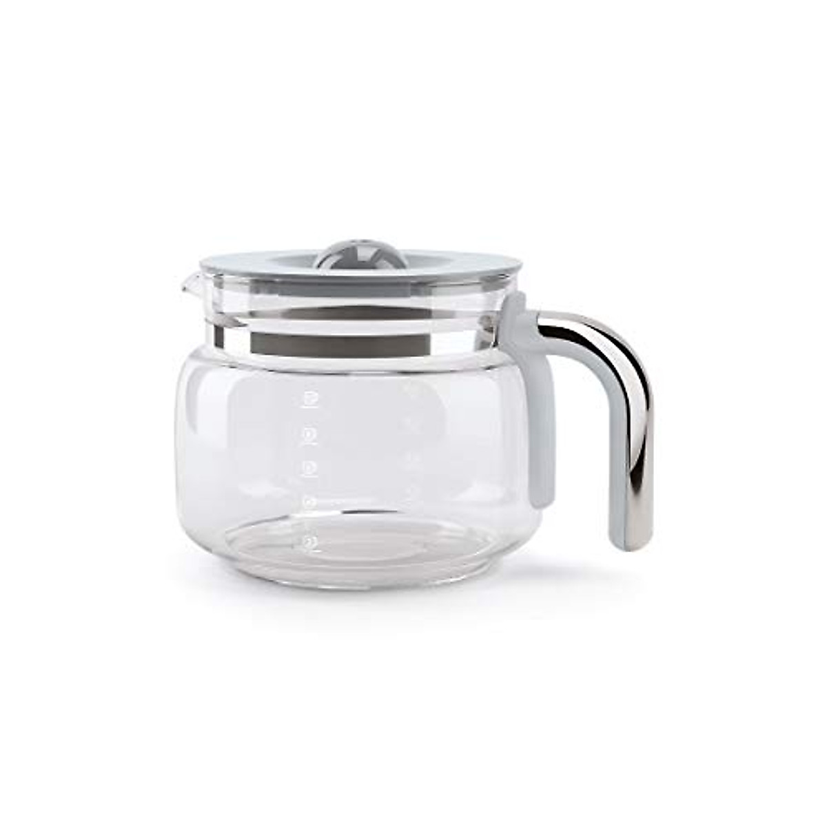 Smeg 50's Retro Style Aesthetic Drip Coffee Machine, White