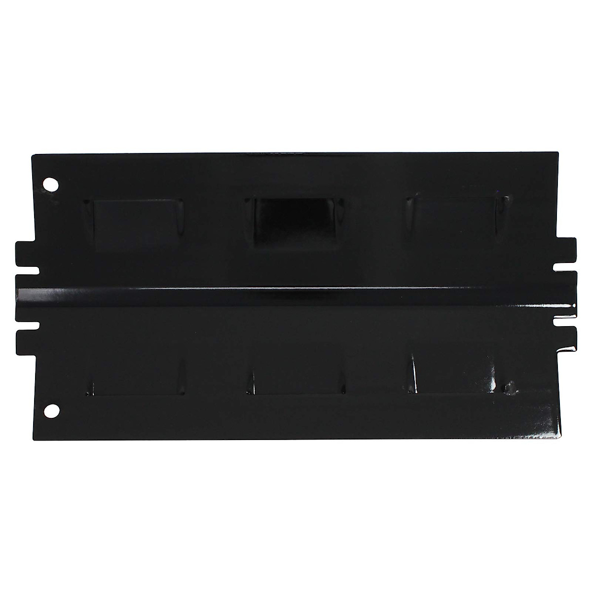 BBQ Grill Heat Shield Plate Tent Replacement Parts for Kenmore 463353505 - Compatible Barbeque Porcelain Steel Flame Tamer, Guard, Deflector, Flavorizer Bar, Vaporizer Bar, Burner Cover 11 3/4""