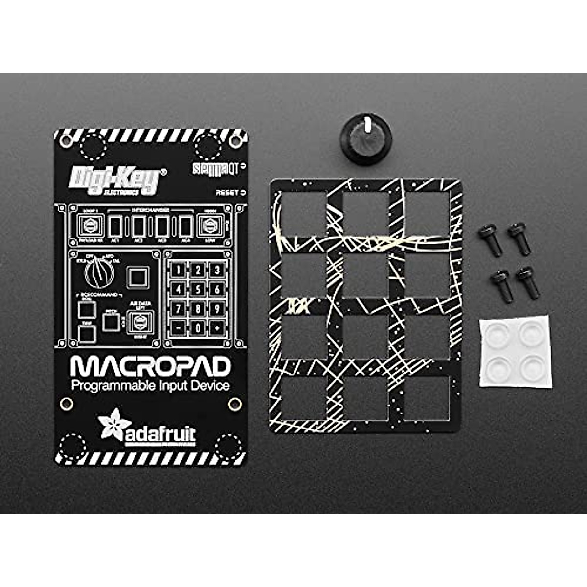 Adafruit MacroPad RP2040 Enclosure + Hardware Add-on Pack Ada 5103