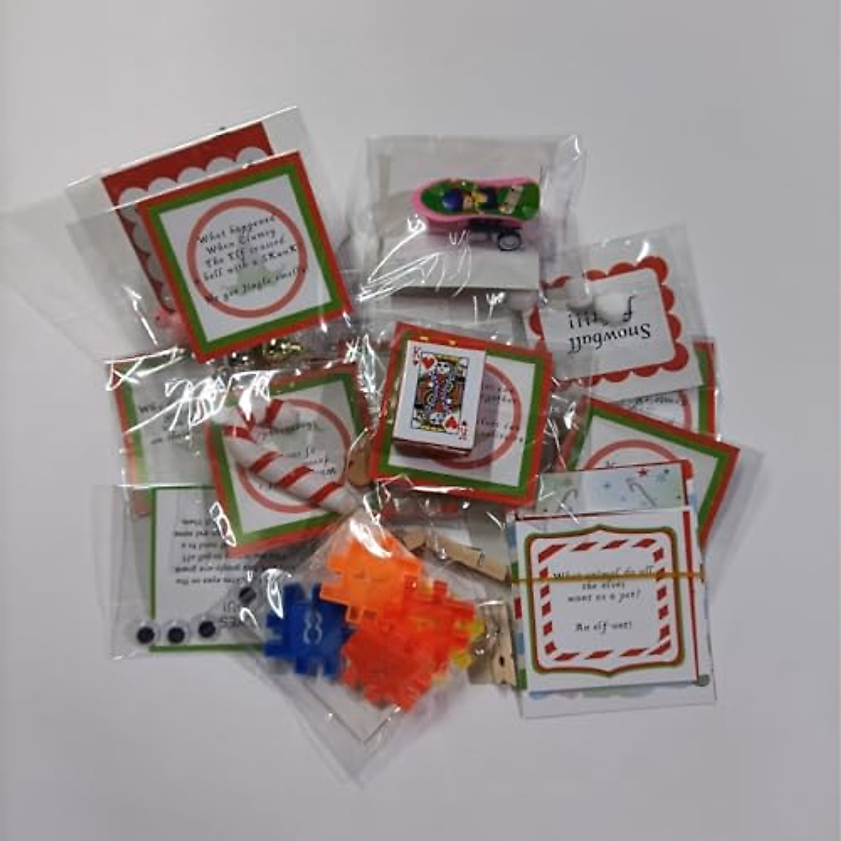Elf kit 24 Days of Christmas Elf Magic Kit for 2024 Fun Elf Activities Props and Countdown Xmas Gift and Party Favor