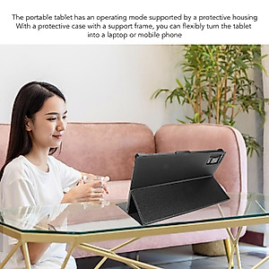 HD Tablet PC, Dual Speakers 16MP Rear Camera HD Tablet Multifunction 8GB RAM 256GB ROM for Entertainment for Work (US Plug)