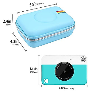 Leayjeen Camera Case Compatible with Kodak Printomatic/Kodak Smile Digital Instant Print Camera(Case Only)