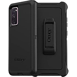 OtterBox DEFENDER SERIES SCREENLESS Case for Samsung Galaxy S20 FE 5G (FE 5G ONLY - Not compatible with other Galaxy S20 models) - BLACK