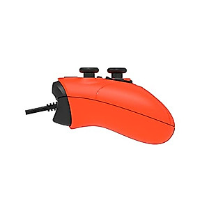 VISIONHMD Enhanced Wired Controller for Xbox Series X|S With 4 Remappable Buttons, 4 Motor Vibration sand 3.5mm Stereo Headset Jack, Compatible with Xbox One and PC/Laptop Windows7/8/10-Red