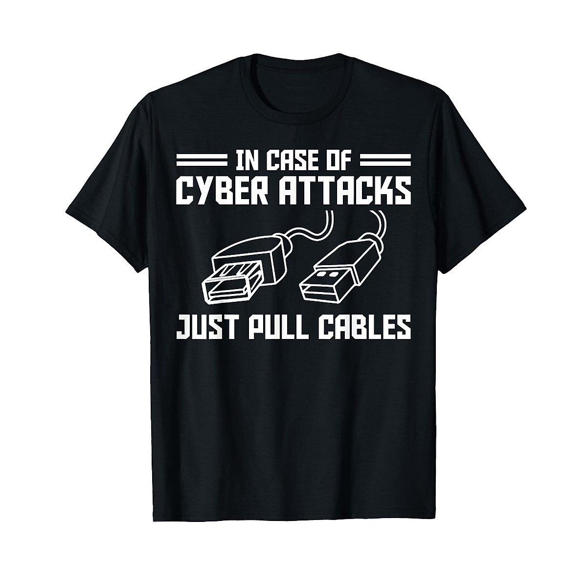 Tech Support Help Desk IT Call Center Agent Cyber Attacks T-Shirt