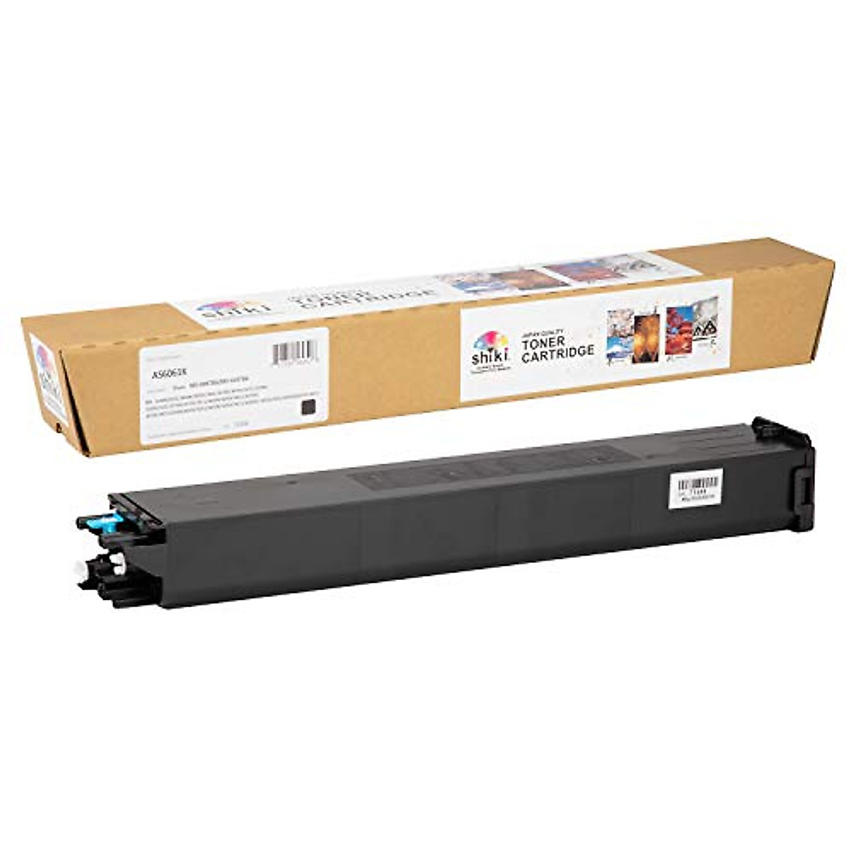 SHIKI Compatible Toner Cartridge for Sharp MX-2630N/2651/3050/3051/3070/3071/3550/3551/3570/3571/4050/4051/4070/4071/5050/5051/5070/5071/6050/6070 Black (MX-60NTBA/MX-61NTBA) 40,000 Pages (Black)