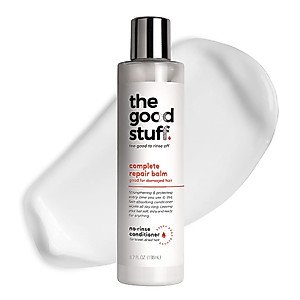 THE GOOD STUFF Complete Repair Balm for Damaged Hair | Lightweight, Leave In Conditioner Provides Strength, Protection, Softness, and Shine All Day Long | Hair Cream For Curly Hair | Certified Vegan and Cruelty-Free